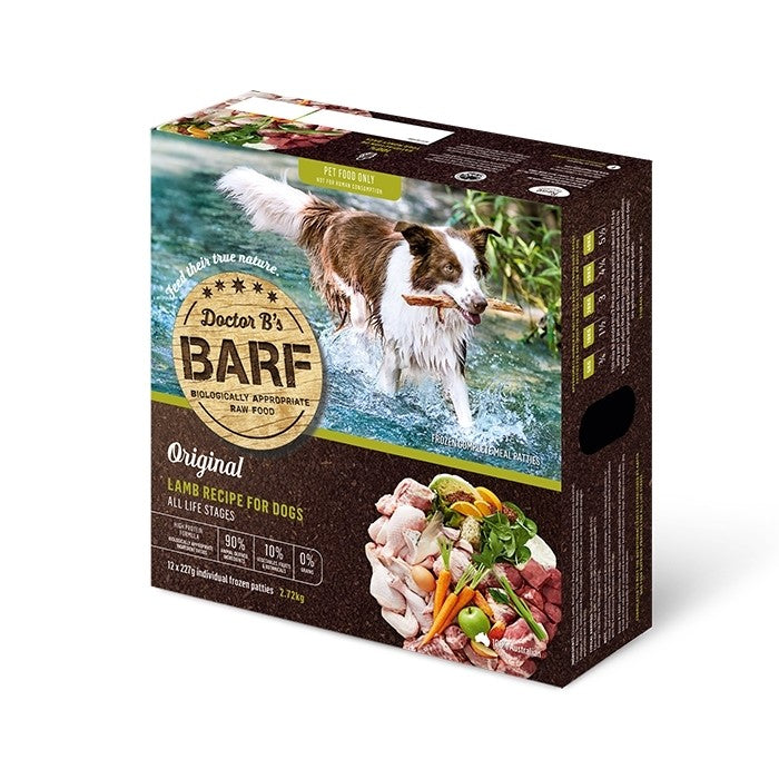DR B'S BARF LAMB 2.72KG (8 PATTIES) – Pet Magic Cannington
